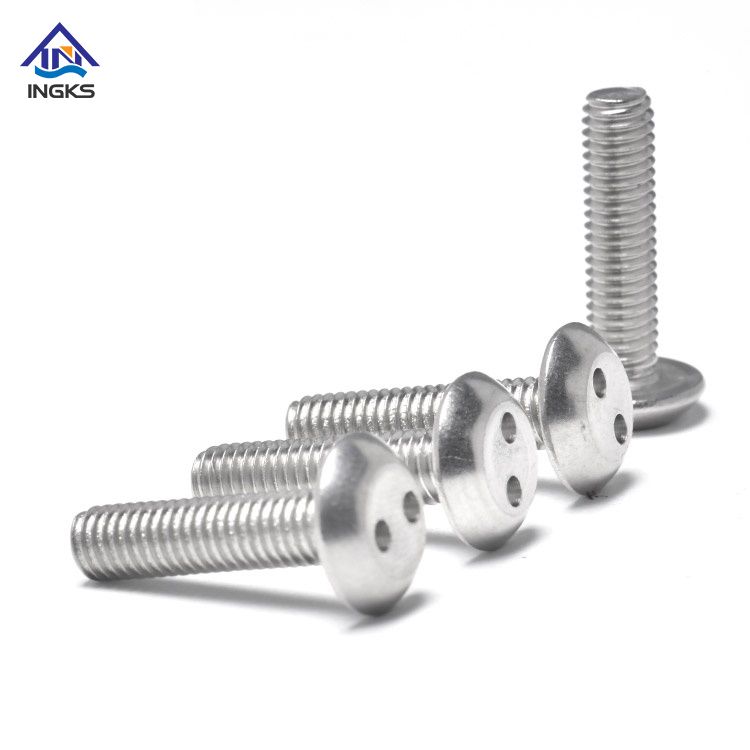 Spanner Snake Eye Pig Nose Pan Flat Head Security Screws from China ...